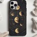 Faux Stain Glass Starry Night Sky Phone Cover, 3D Celestial Stained ...