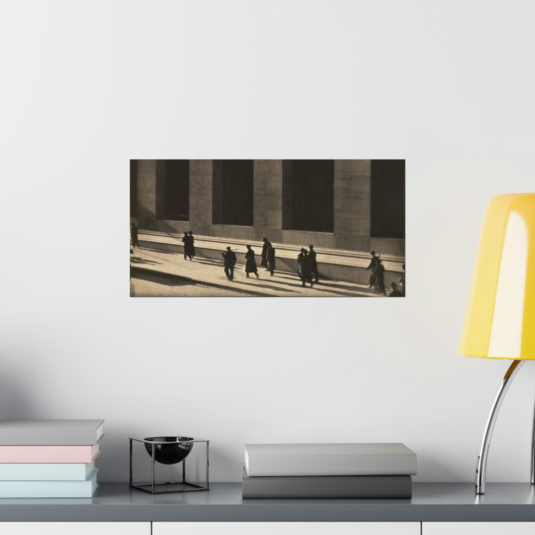 1915 New York Wall Street by Paul Strand - Striking 20x10 Archival ...
