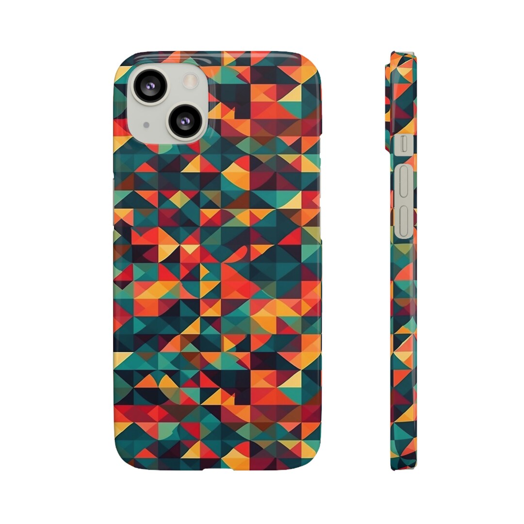Modern Quilt Pattern Snap Cases for Cell Phones - Etsy