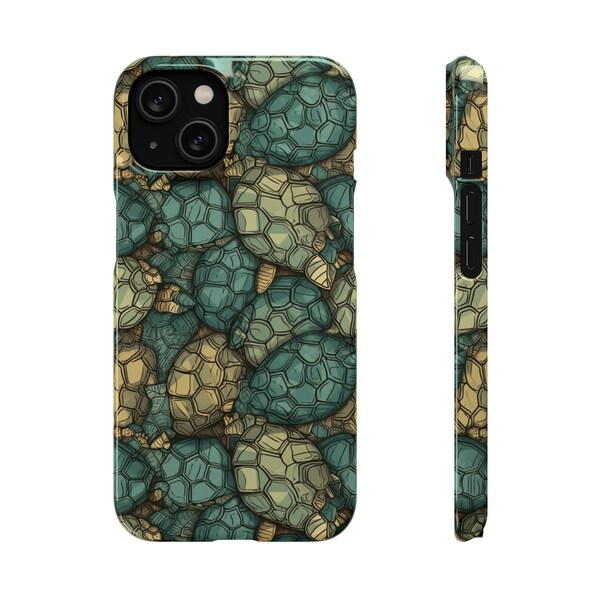 Turtle Shell Phone Case - Etsy
