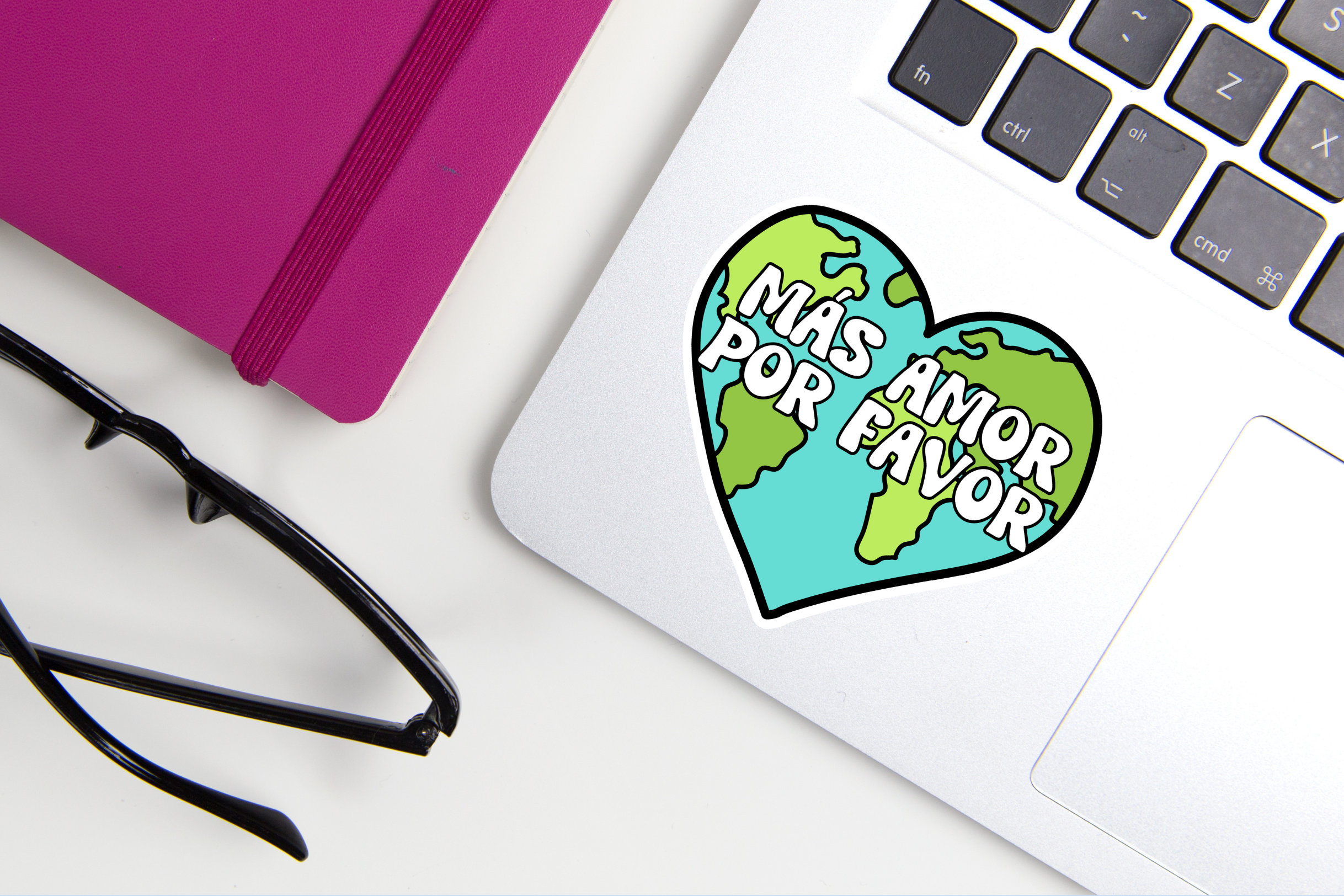 Más Amor Por Favor Sticker - Spanish Teacher Sticker - Spanish Vinyl ...