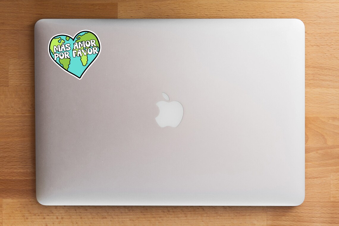 Más Amor Por Favor Sticker - Spanish Teacher Sticker - Spanish Vinyl ...