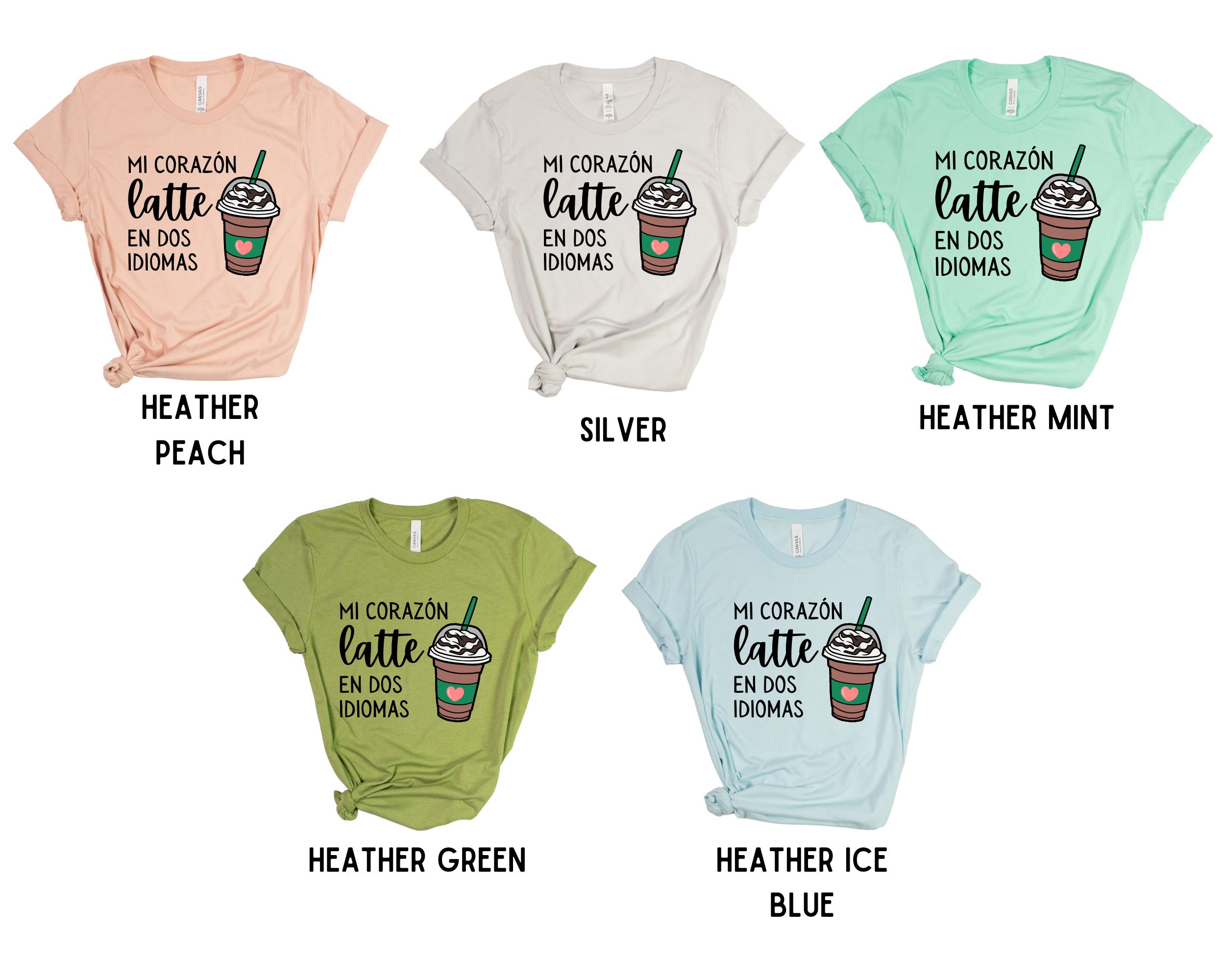 Spanish Teacher Shirt - Coffee Shirt - Maestra Shirt - Bilingual ...