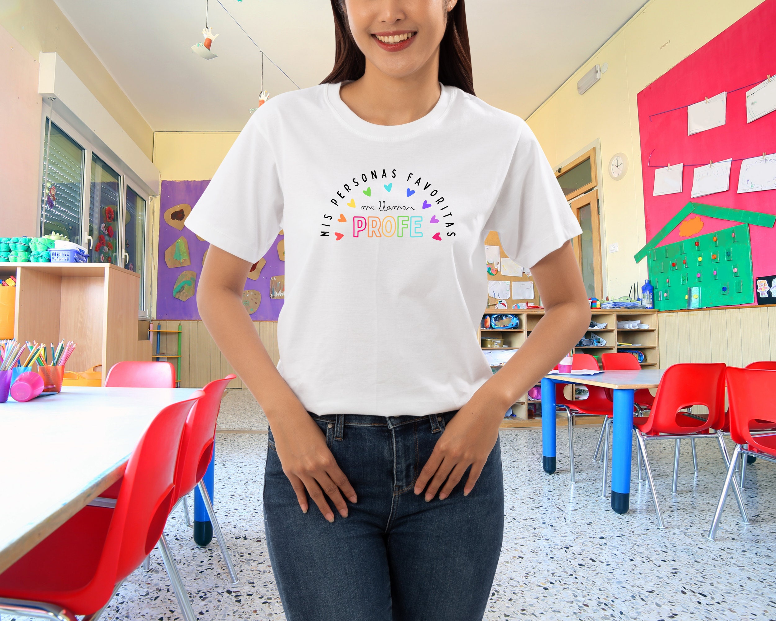 Spanish Teacher Shirt - Profe Shirt - Bilingual Teacher Shirt - Maestra ...
