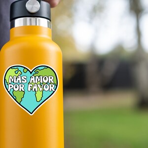 Más Amor Por Favor Sticker - Spanish Teacher Sticker - Spanish Vinyl ...