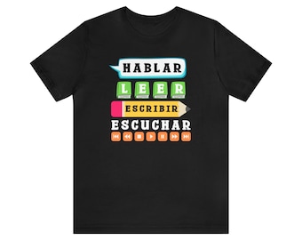 Spanish Teacher Shirt - Profe Shirt - Bilingual Teacher Shirt - Maestra ...