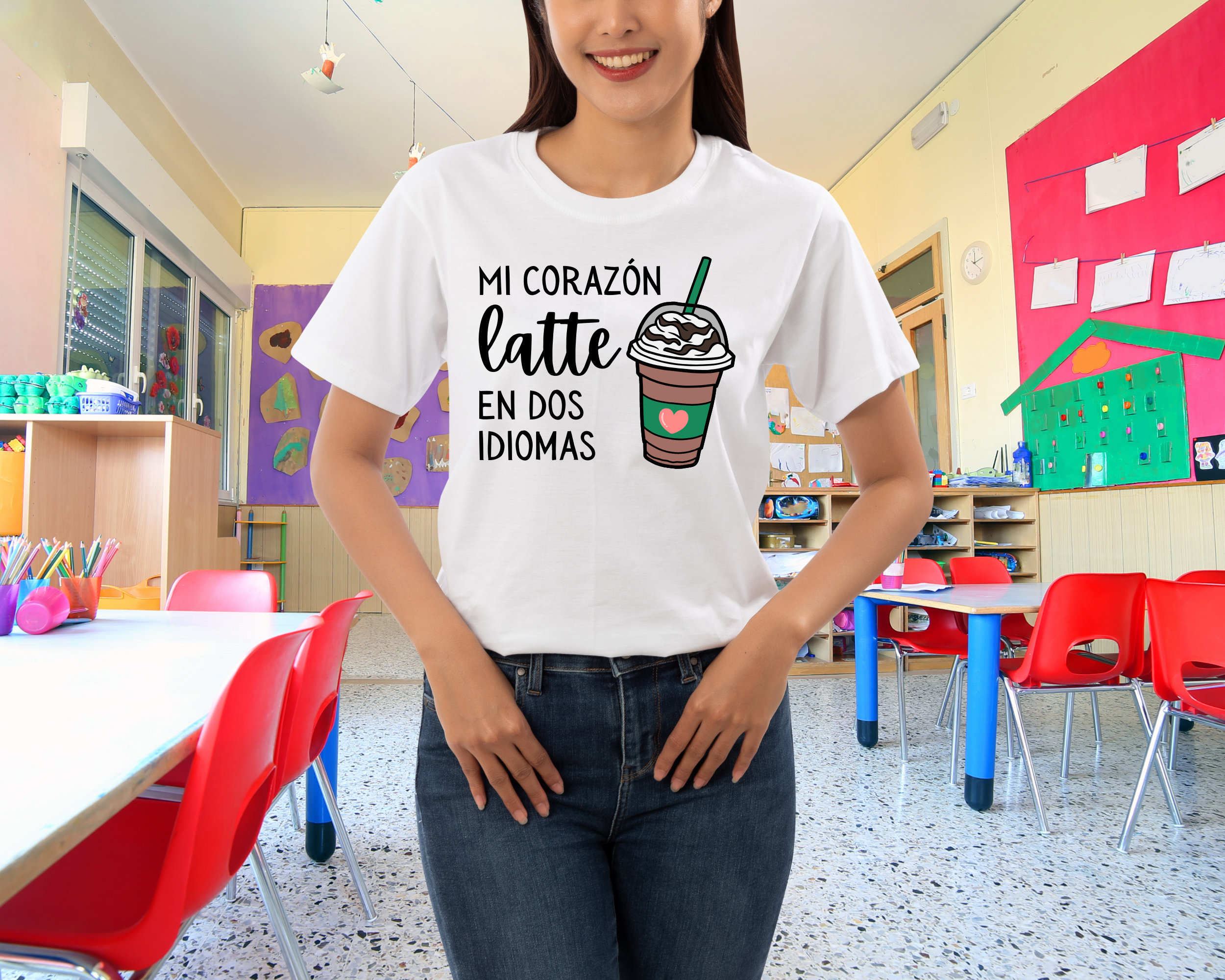 Spanish Teacher Shirt - Coffee Shirt - Maestra Shirt - Bilingual ...