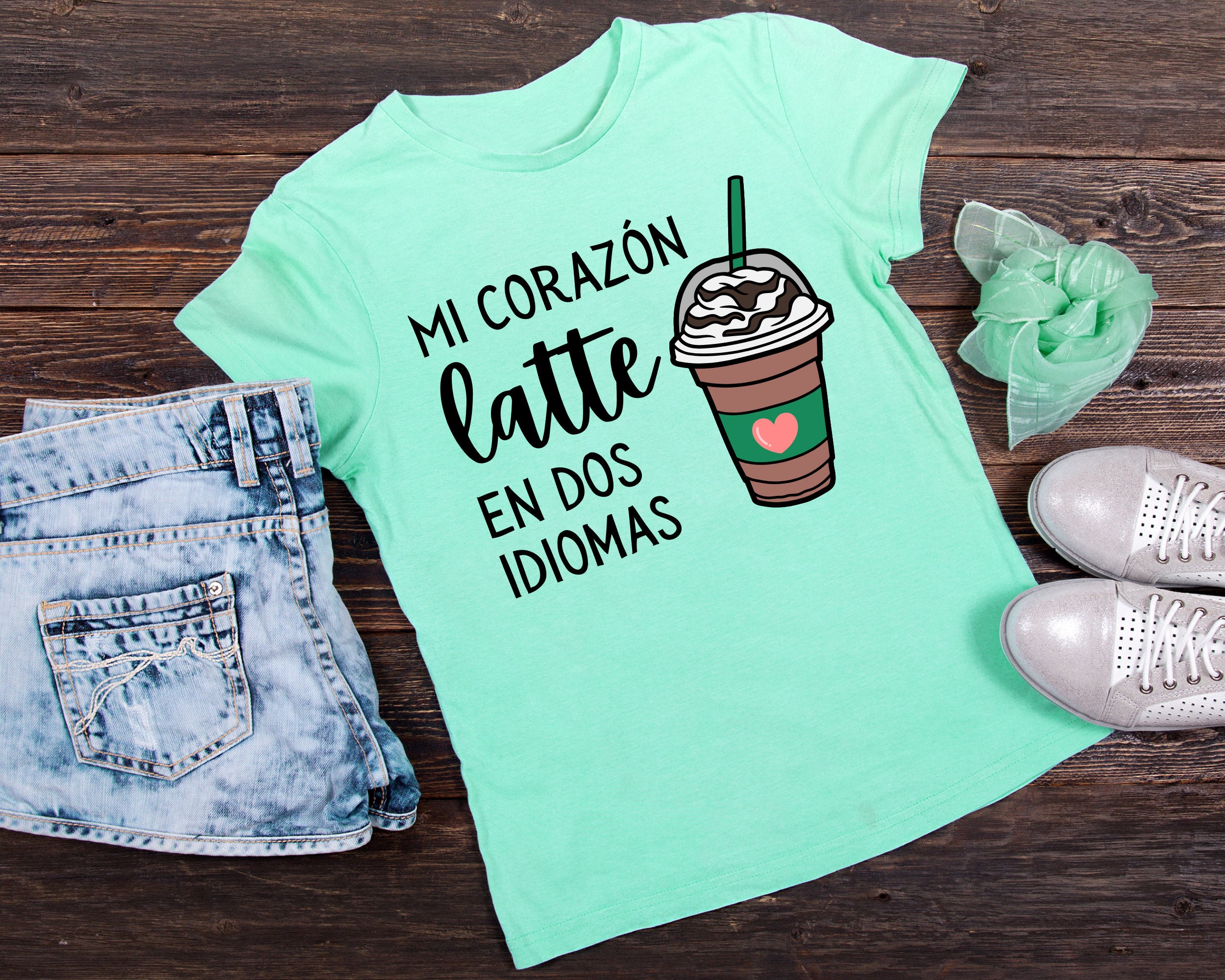 Spanish Teacher Shirt - Coffee Shirt - Maestra Shirt - Bilingual ...