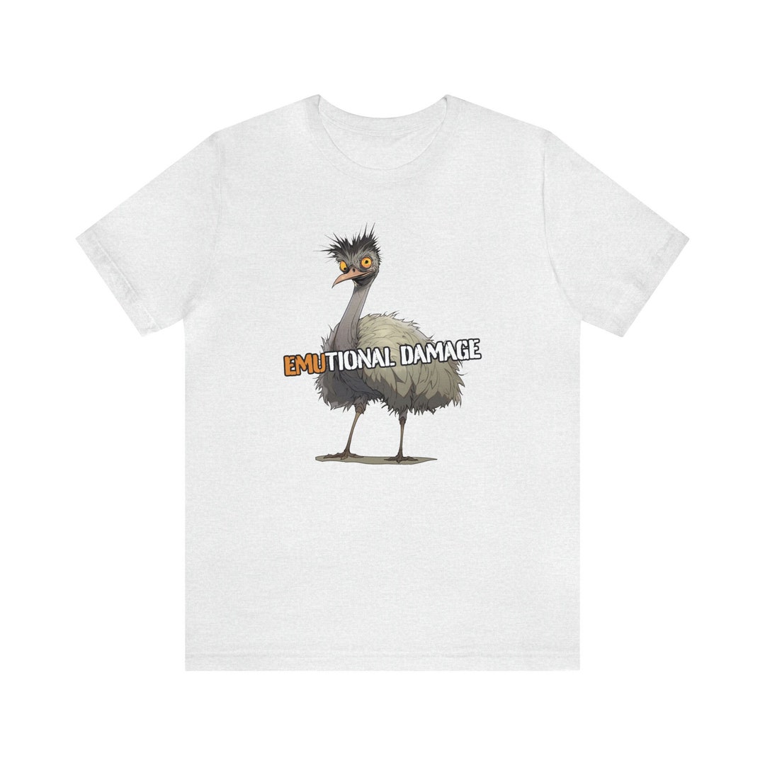 Funny Emu Art Print Shirt, Baby Emu Print, Emu Chick Art, Emu Print - Etsy