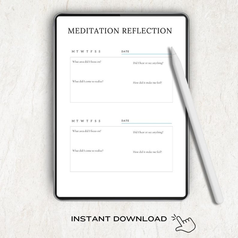 Yoga Planner, Daily Planning Journal, Wellness Planner, Habit Tracker ...