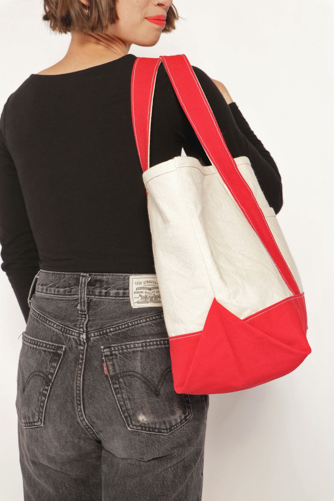 Neighborhood Day Tote, Canvas Tote Bag Sewing Pattern, Confident ...