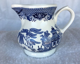 Vintage Blue Willow Dinnerware Churchill Made in England - Etsy