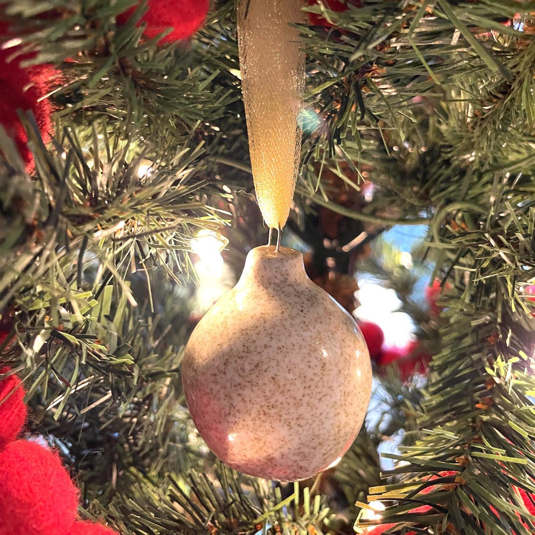 Terrazzo Handmade Ball Ceramic Christmas Ornament - Etsy
