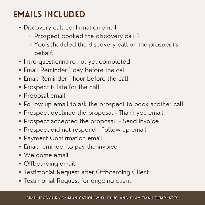 Email Templates for Bookkeepers | Leads | Clients | Prospect | Client ...