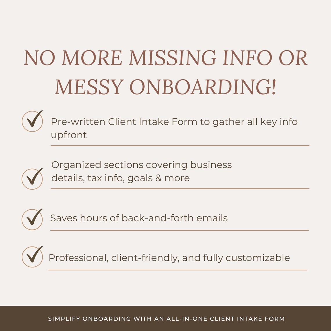 Accounting Client Intake Form Template: Bookkeeper Onboarding (canva ...