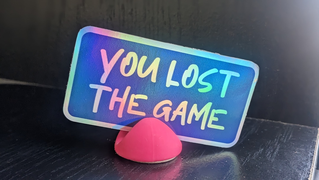 You Lost the Game Sticker - Etsy