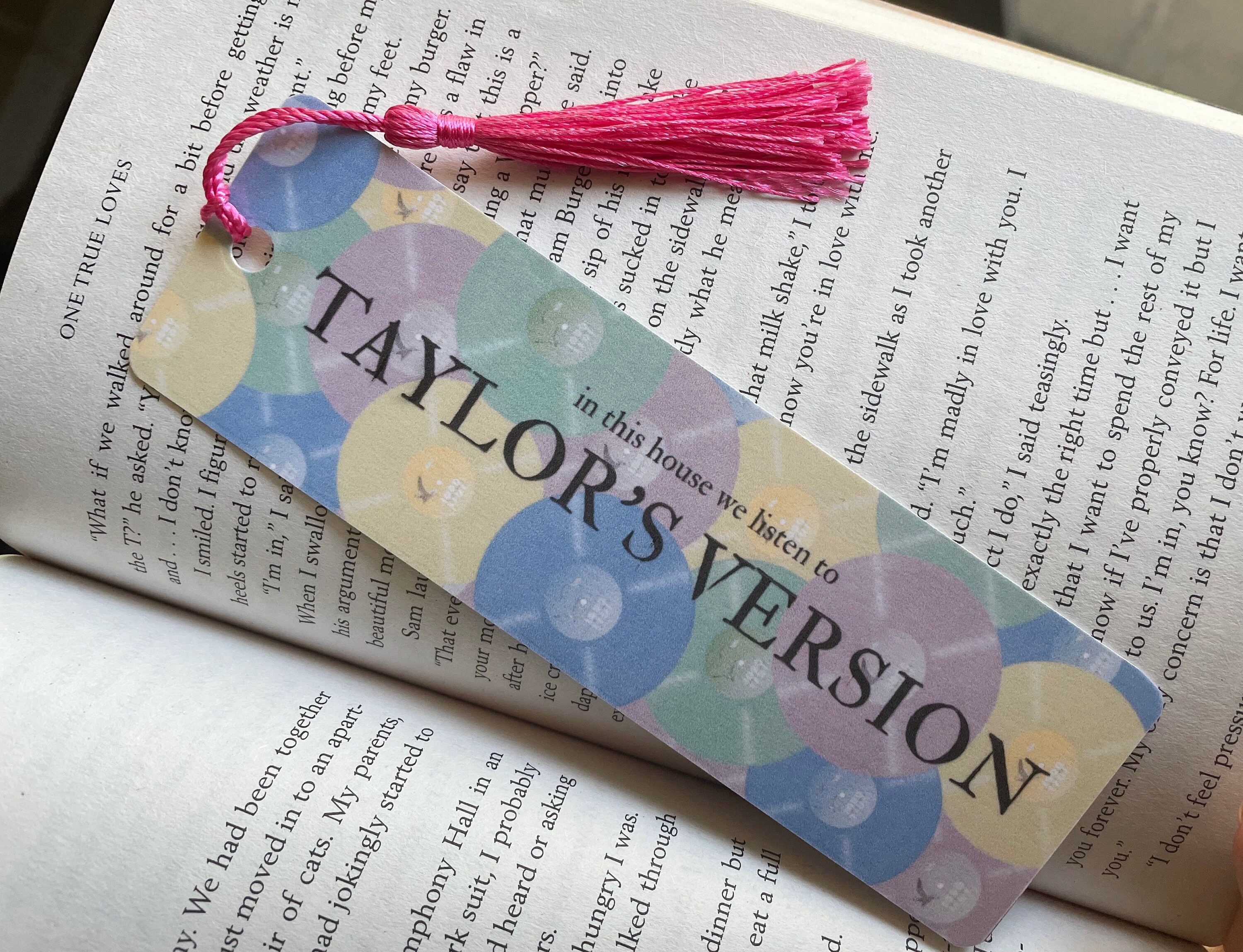 1989 Taylor's Version Taylor Swift Bookmark - Etsy