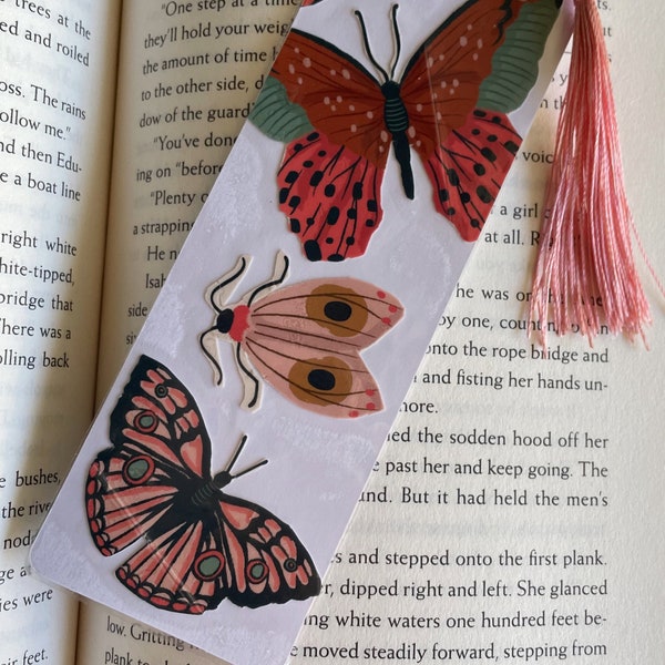 Butterfly Bookmark - Etsy