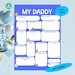 My Daddy Printable Fill in Template,gift From Kids,fathers Day Gift,all ...