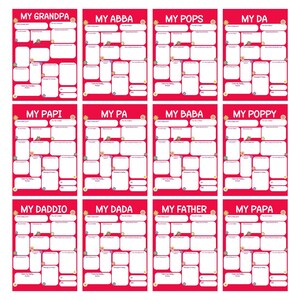 My Dad Printable Fill in Template,gift From Kids,fathers Day Gift,fill ...