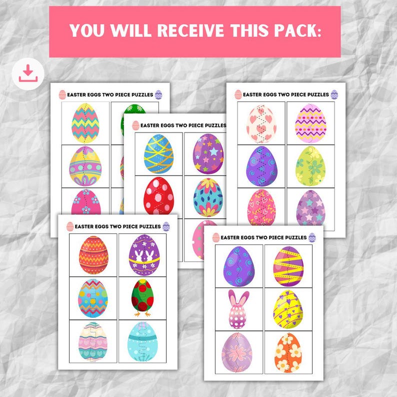 Easter Eggs Matching Games for Kids,easter Activity,kids Games for ...