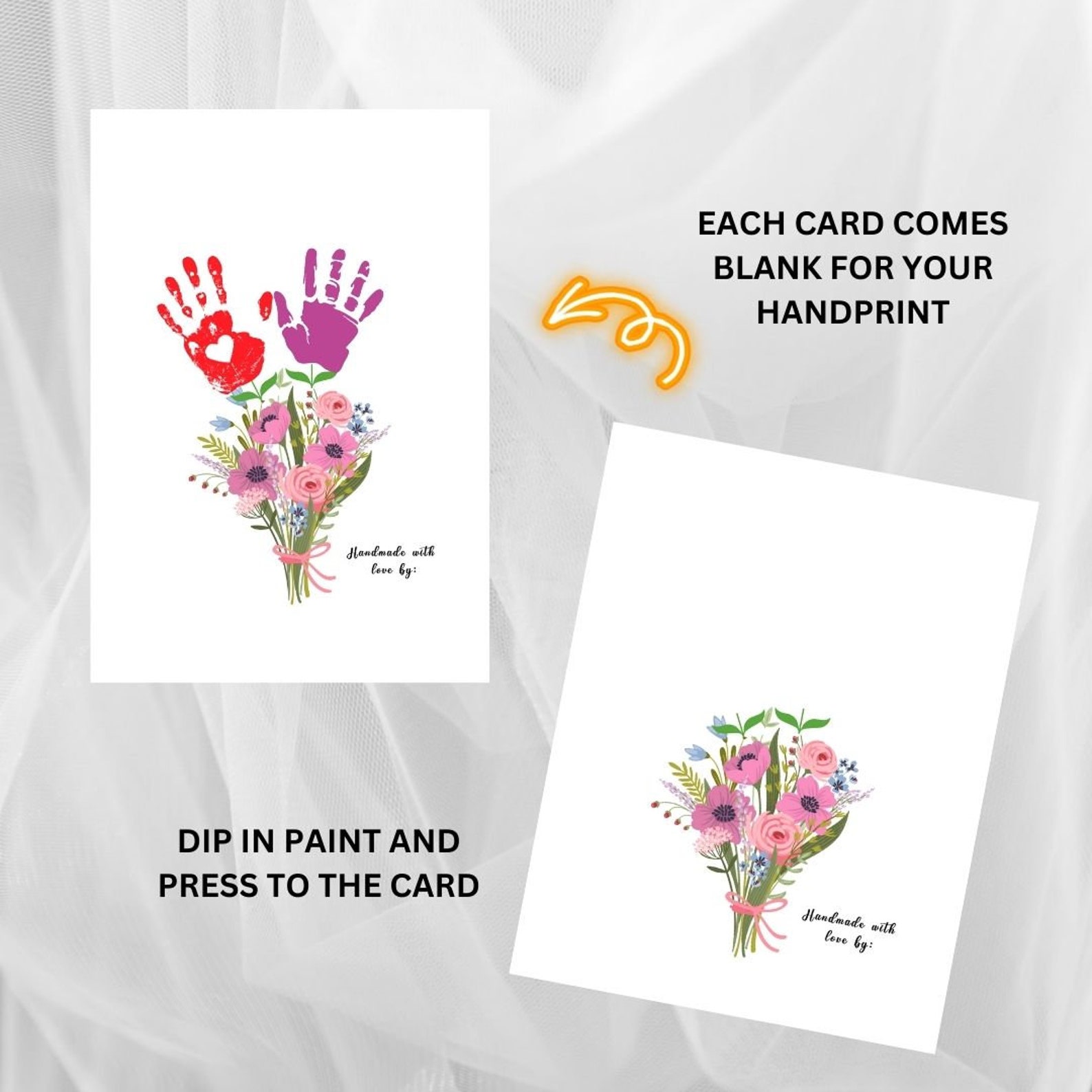 Mother's Day Printable,mother's Day Handprint Art,mother's Day Gift ...