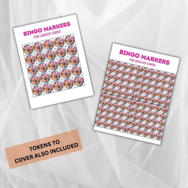 Makeup\dressup Party Bingo Game, Printable-30 Bingo Games, Games for ...