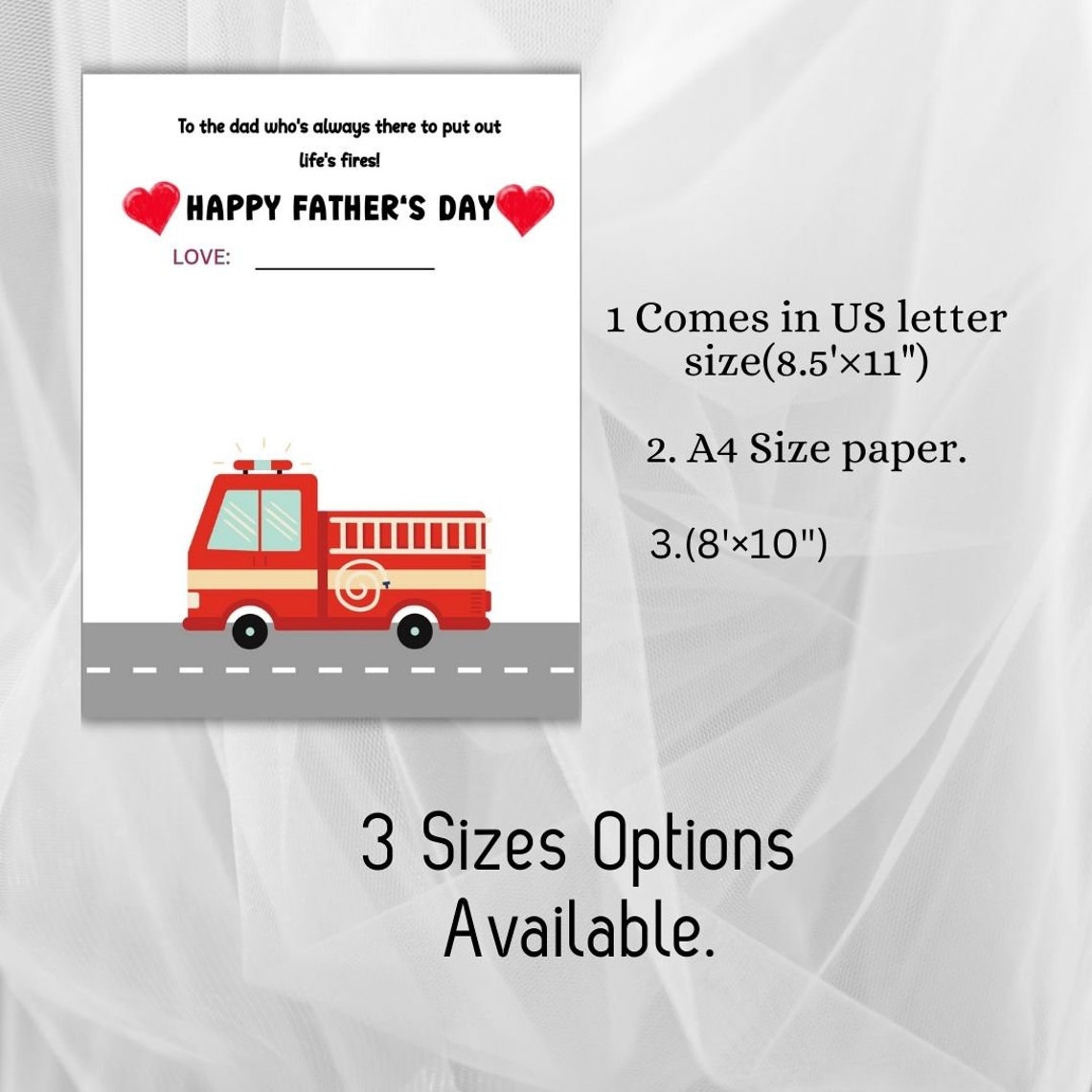 Firetruck Handprint Art Craft,daddy Poem,fathers Day,baby Kid Toddler ...