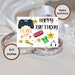 Video Game Birthday Card Printable, Birthday Card for Kids,printable ...