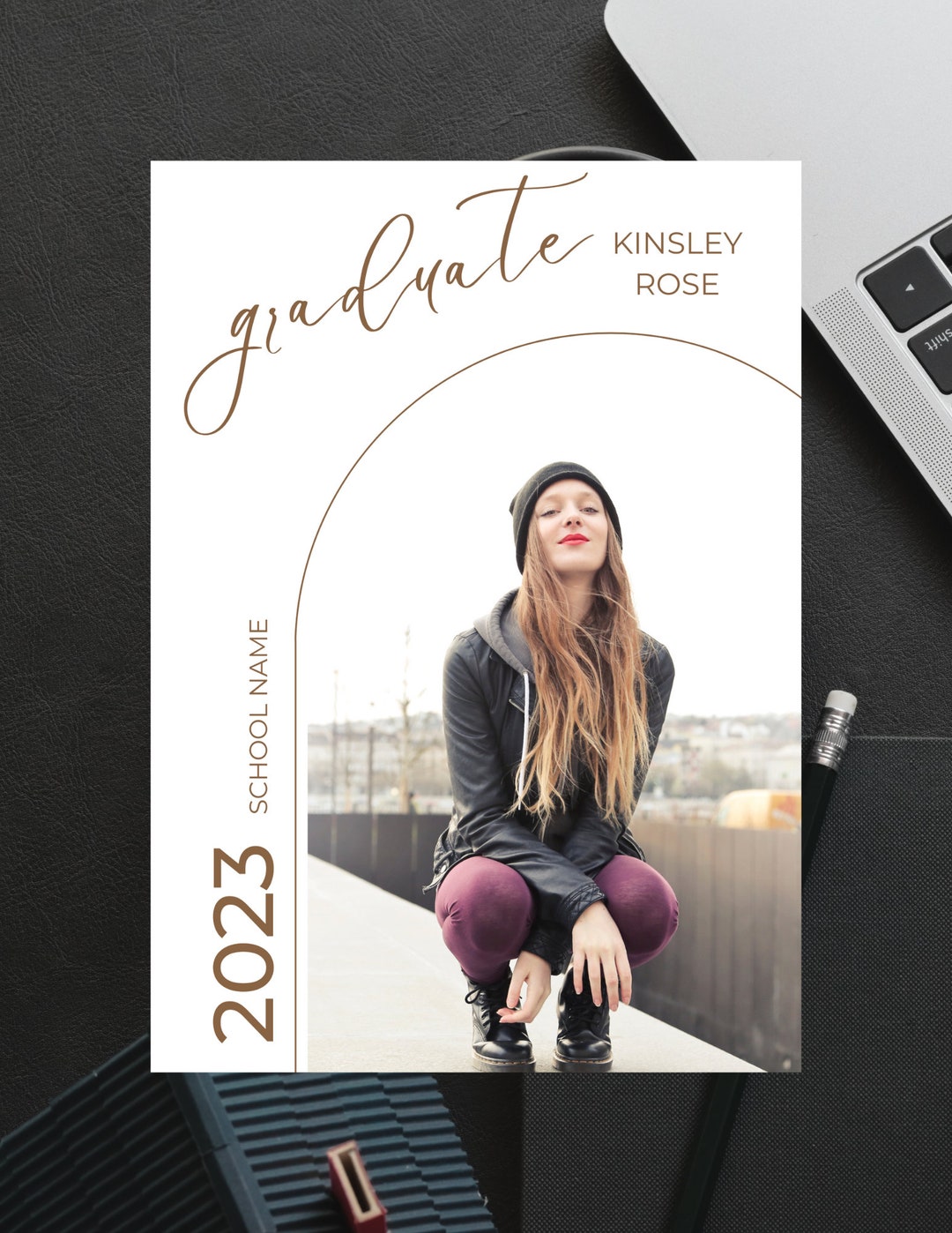 Minimalist Graduation Announcement - Etsy