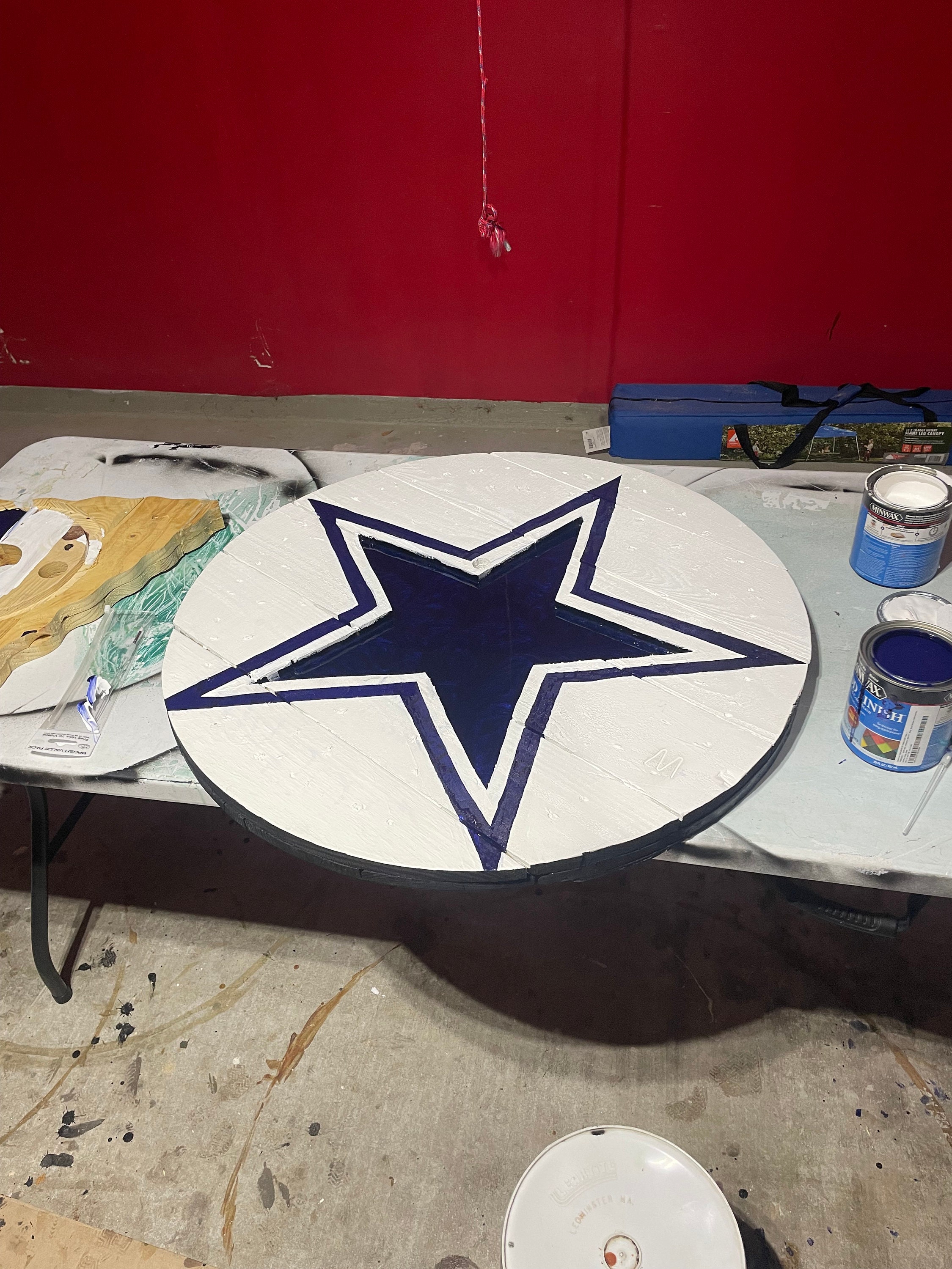 Dallas Cowboys Epoxy Wallart - Etsy