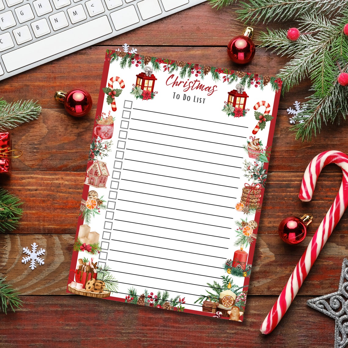 Christmas to Do List | Printable to Do List | Christmas Planner ...