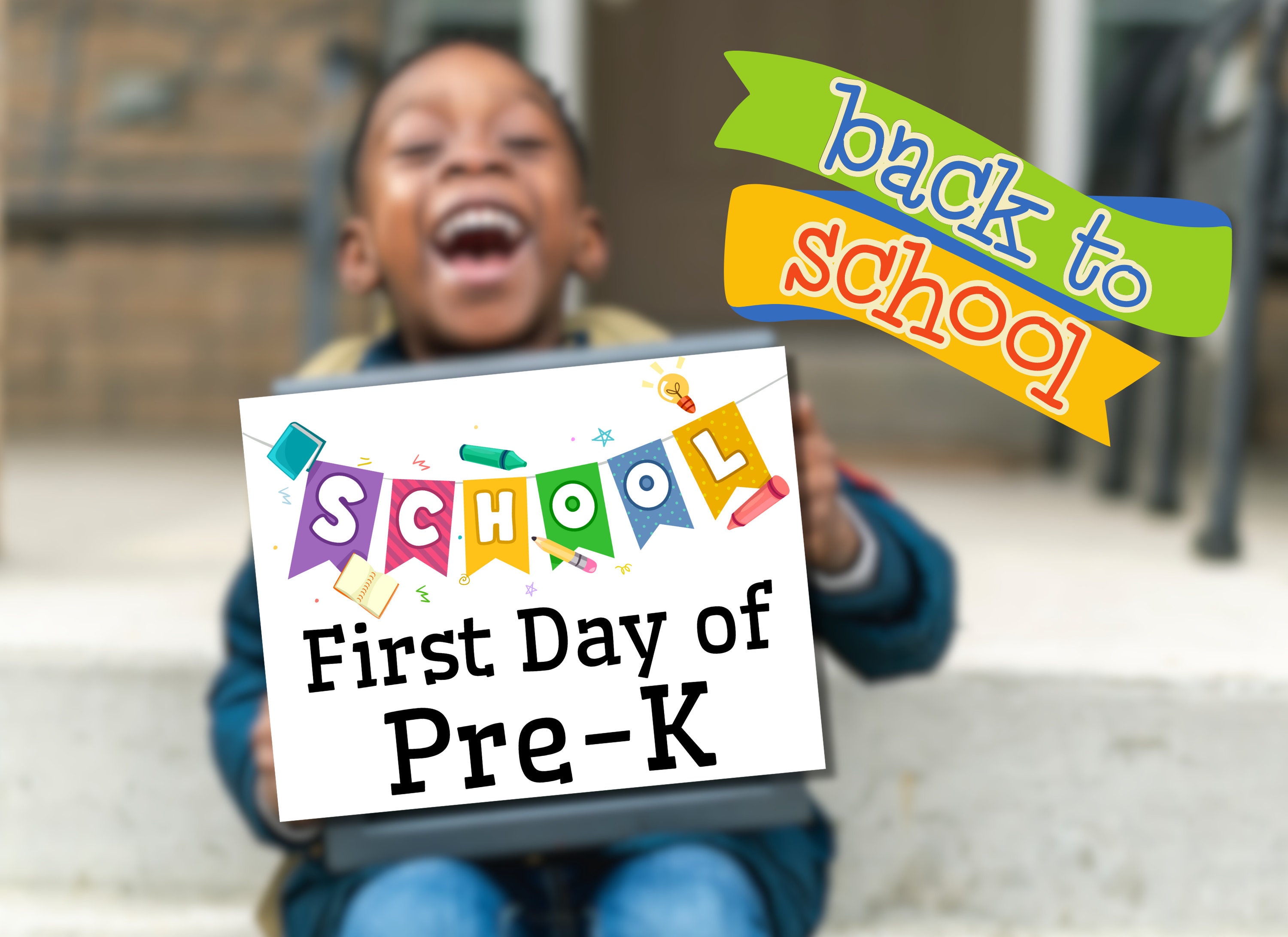 First Day of School Sign Back to School Sign Printable First Day School ...