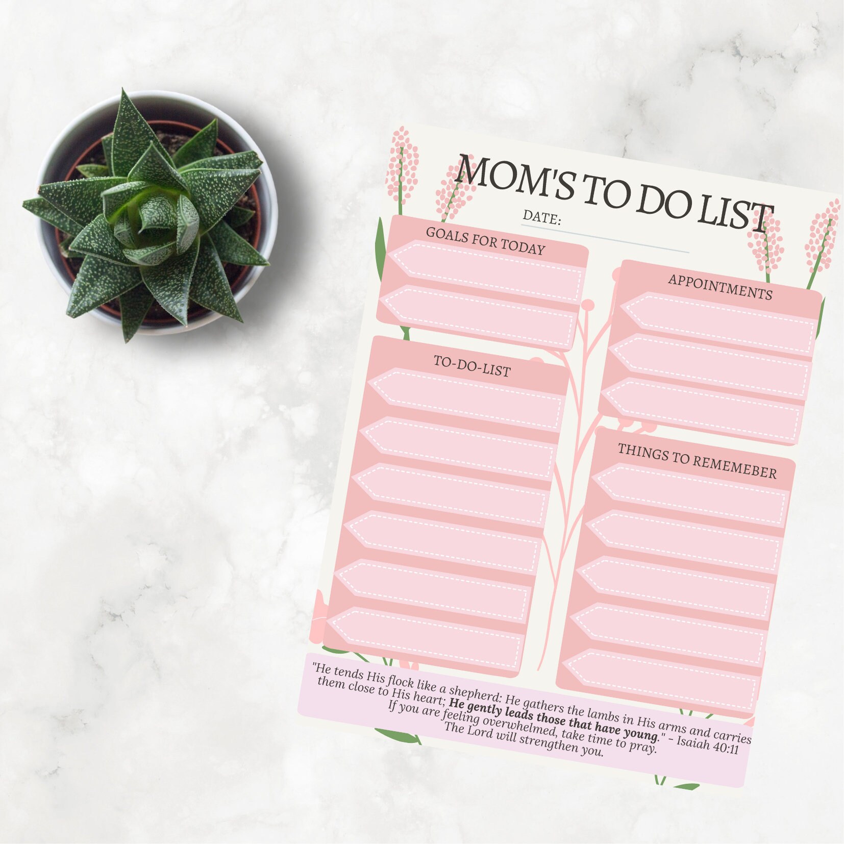 Mom To-do-list, Mom to Do List Journal, Mom Journal Note Page ...