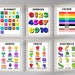 Educational Posters Classroom Decor Homeschool Posters Kindergarten Pre ...