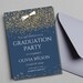 Blue Graduation Party Invitation | High School Graduation Invitation ...