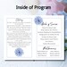 Editable Funeral Program Template | Floral Funeral Program ...