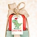 Christmas Gift Tag | Printable Christmas Gift Tag | Dinosaur T-rex Gift ...