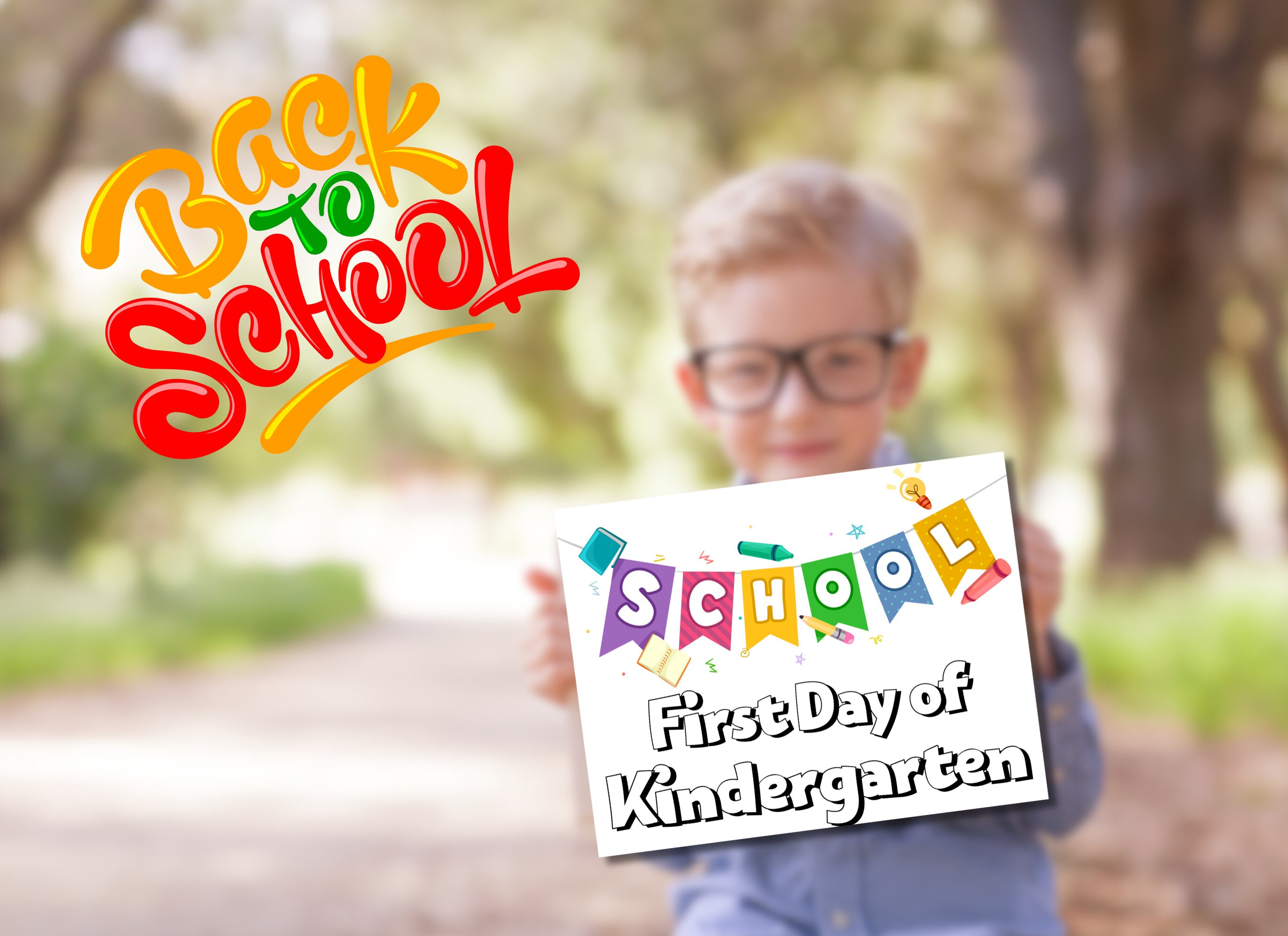 First Day of School Sign | Back to School Sign | Printable First Day ...