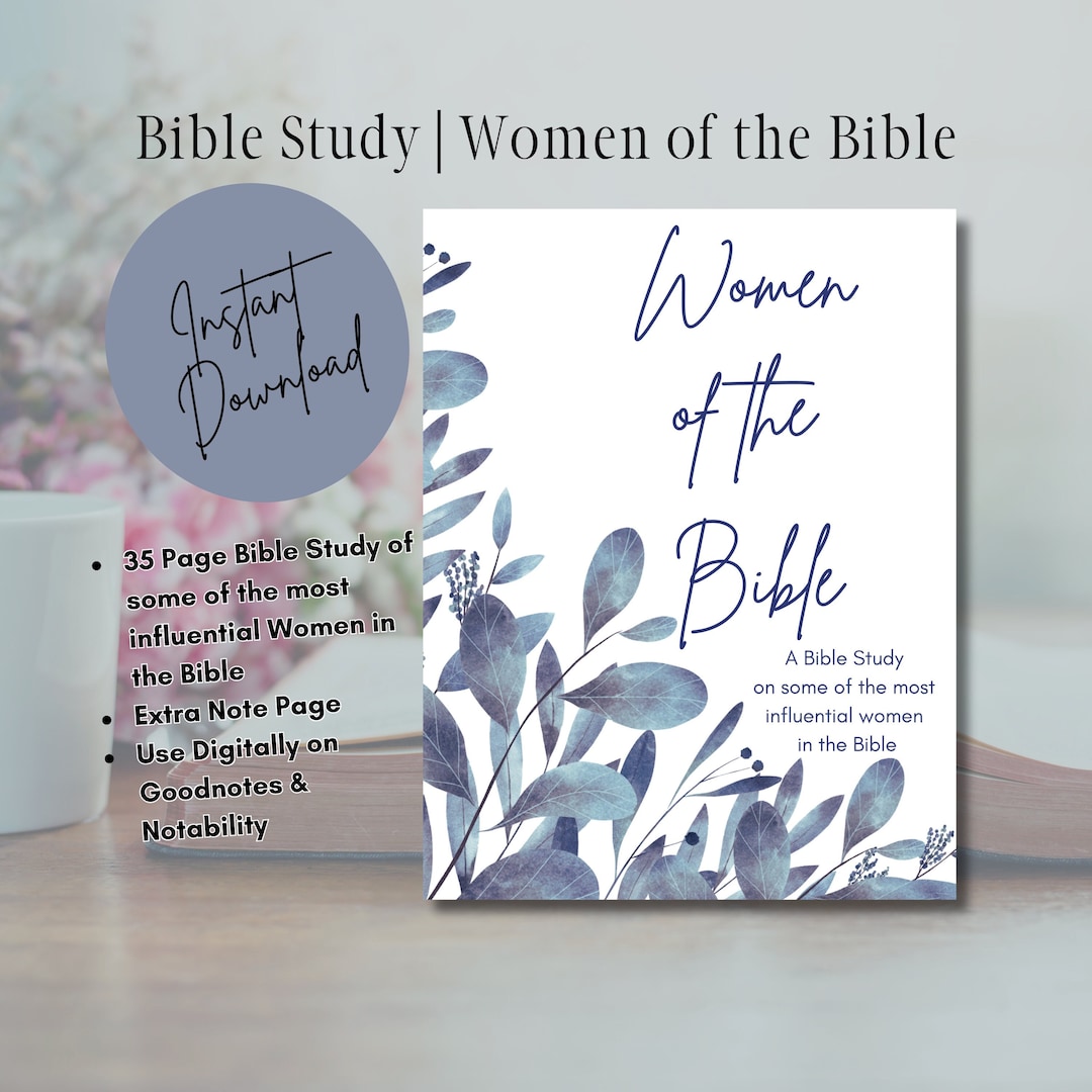 Bible Study Women of the Bible Women of Faith Research Worksheets ...