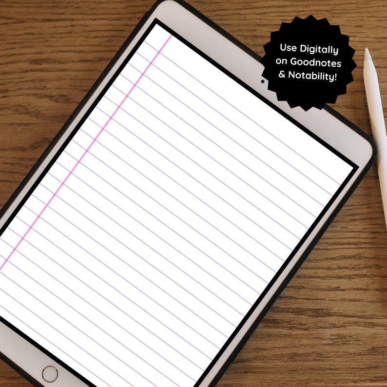 Printable Lined Paper | Note Pad Paper | Blank Lined Paper | Note ...