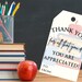 Teacher Appreciation Gift Tag |thank You Gift Tag | Teacher ...