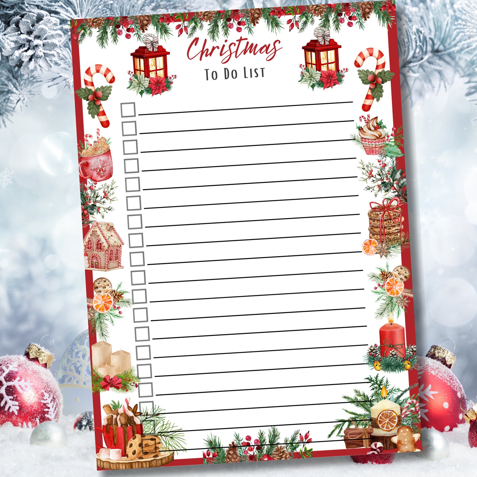 Christmas to Do List | Printable to Do List | Christmas Planner ...