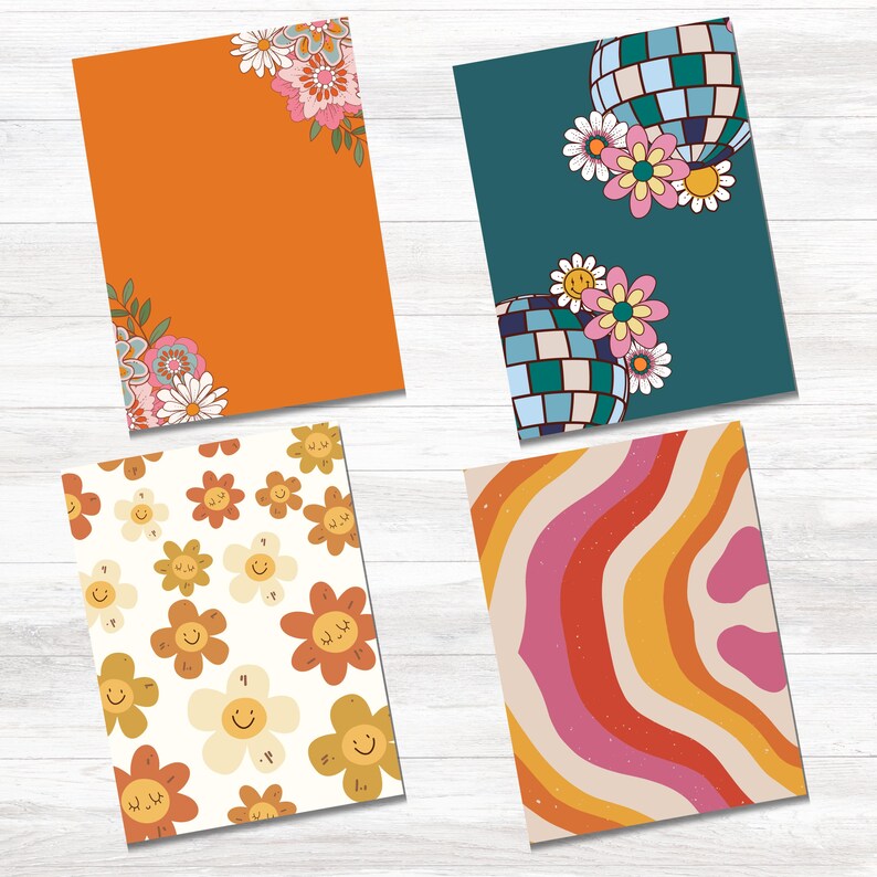 Retro Junk Journal Printable Pages | Retro Scrapbook | Shabby Chic Junk ...