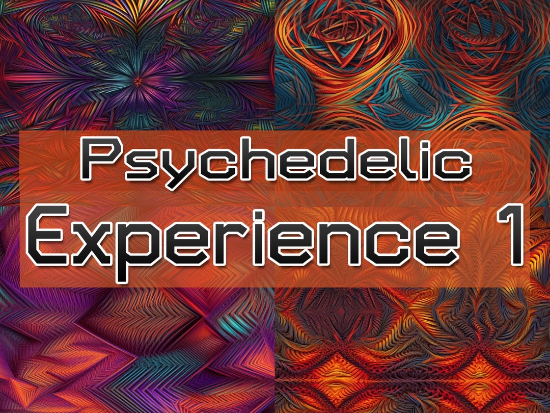 10 Seamless Digital Tiles, Psychedelic Experience 1 - Etsy