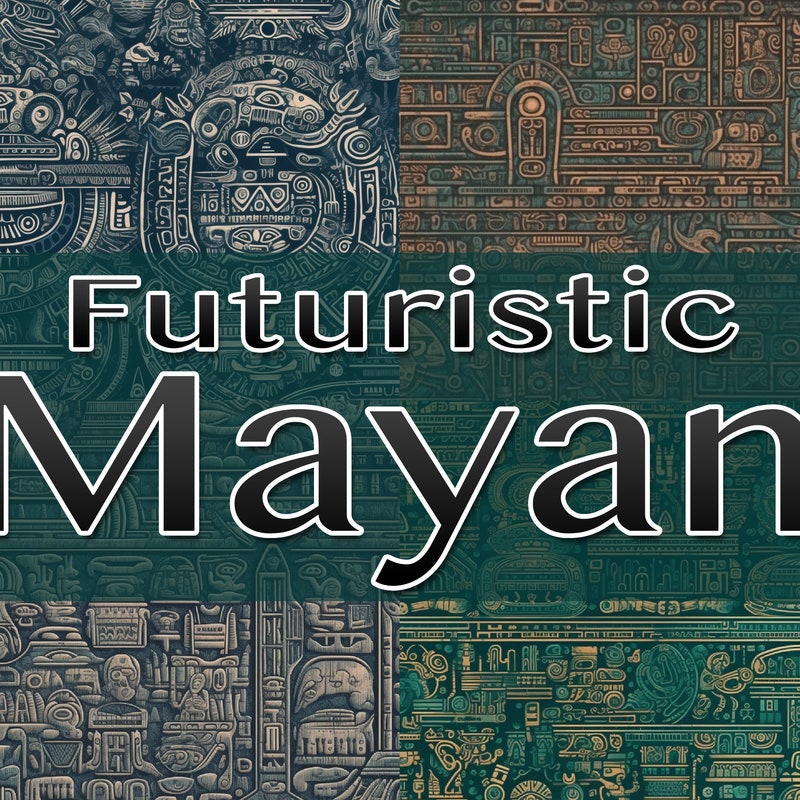 Mayan Tiles - Etsy