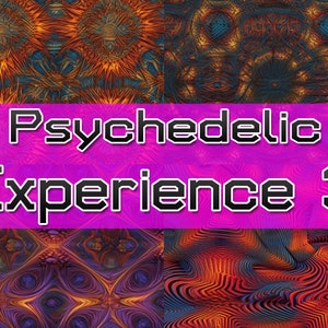 10 Seamless Digital Tiles, Psychedelic Experience 3 - Etsy
