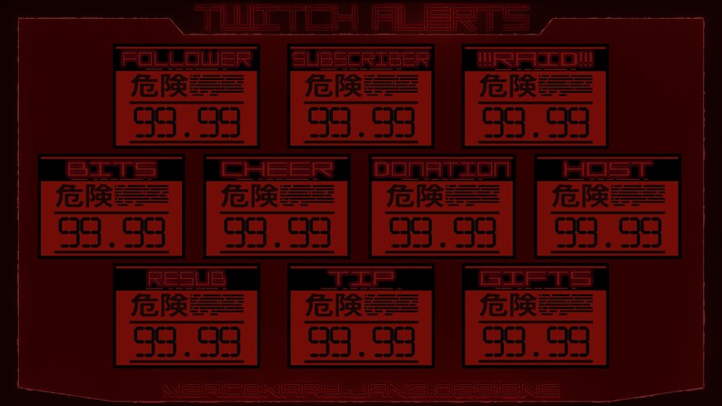 Twitch Alerts, MGS Style Animated Alert Package, Metal Gear Solid - Etsy