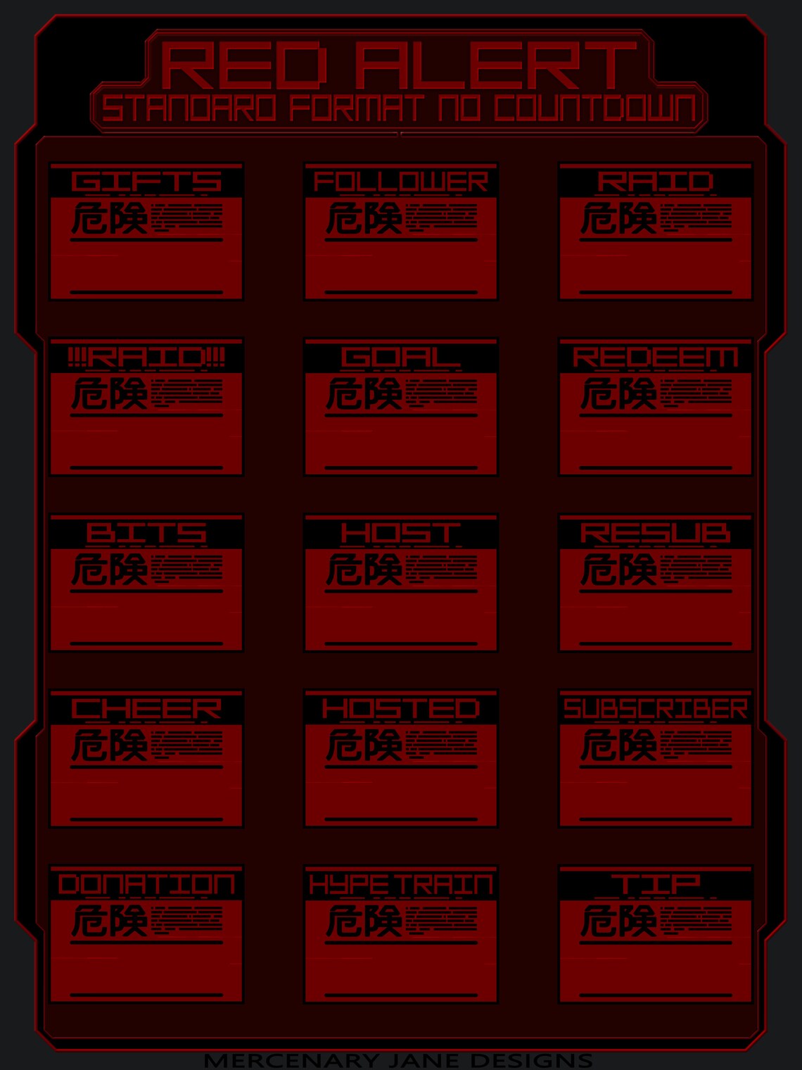 Twitch Alerts, MGS Style Animated Alert Package, Metal Gear Solid - Etsy