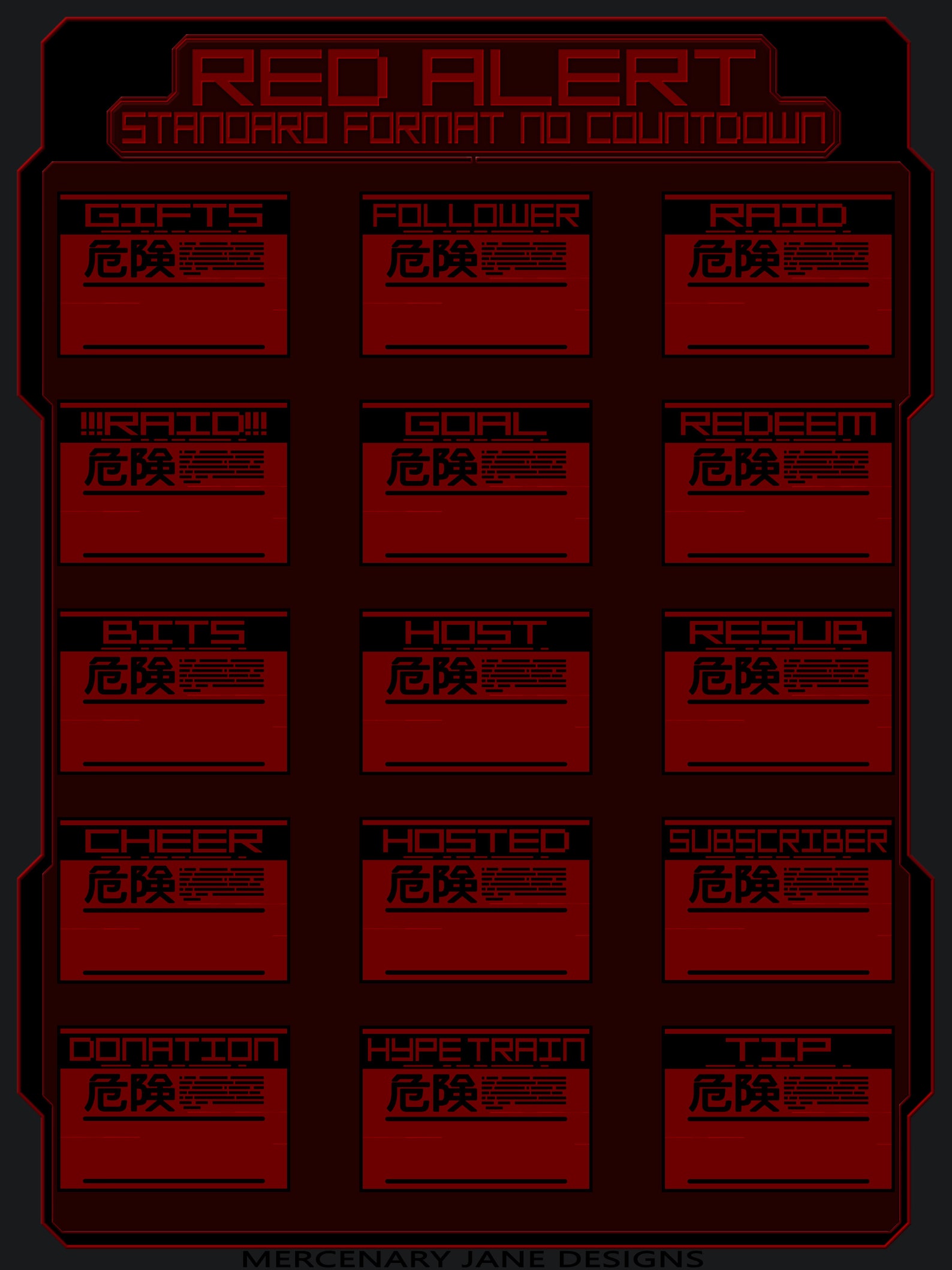 Twitch Alerts, MGS Style Animated Alert Package, Metal Gear Solid - Etsy